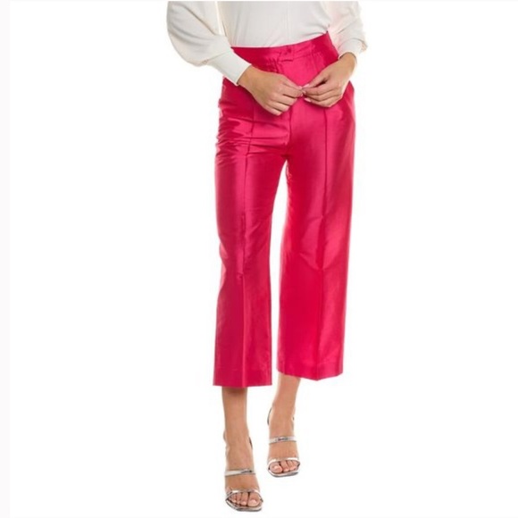 MaxMara | Pants & Jumpsuits | Maxmara Ande Studio Silk Trousers Nwt ...
